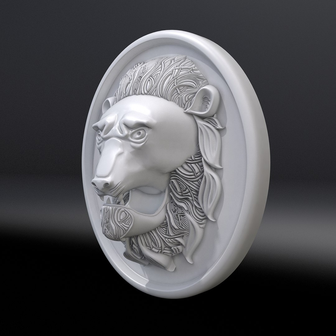 Mascaron Lion Max
