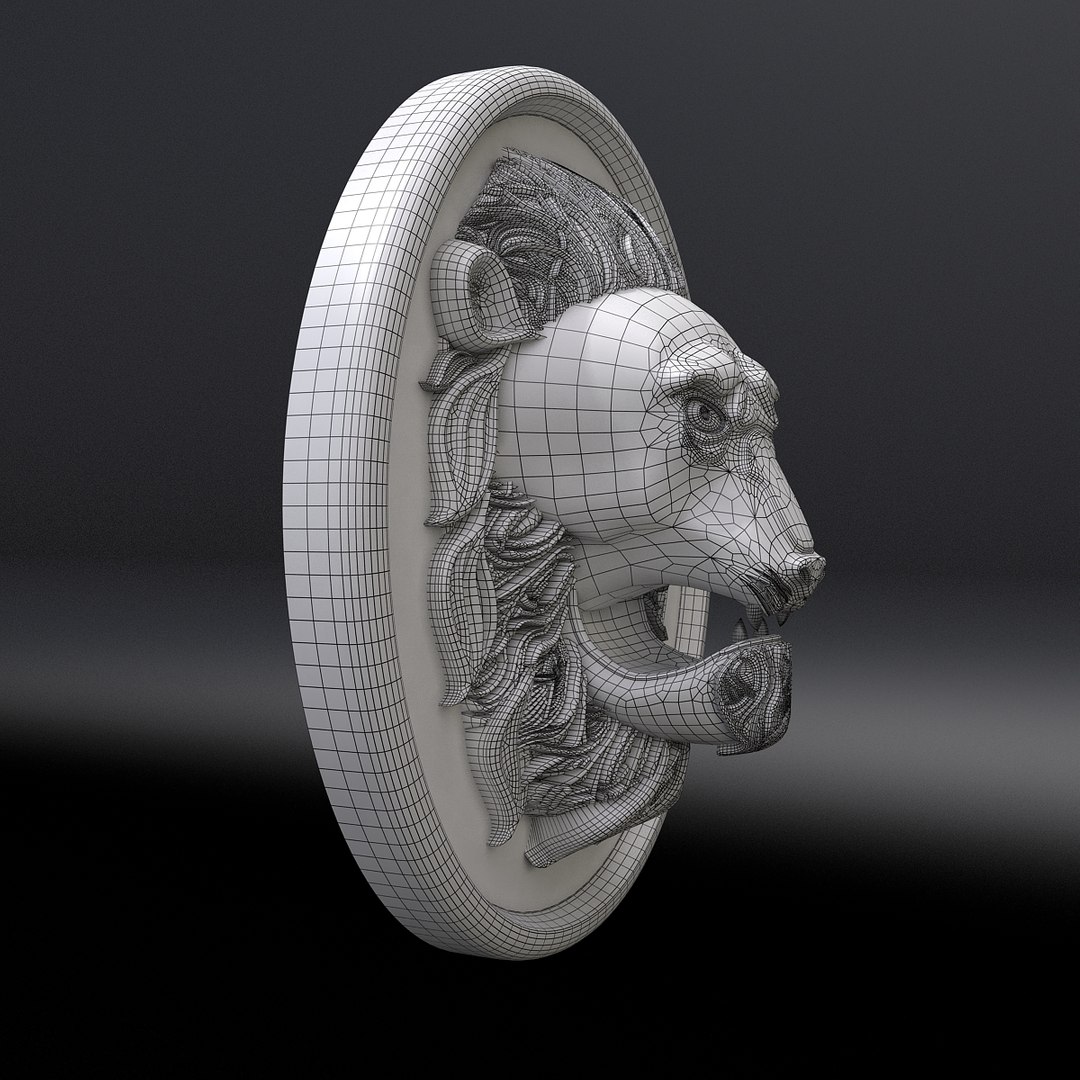 Mascaron Lion Max