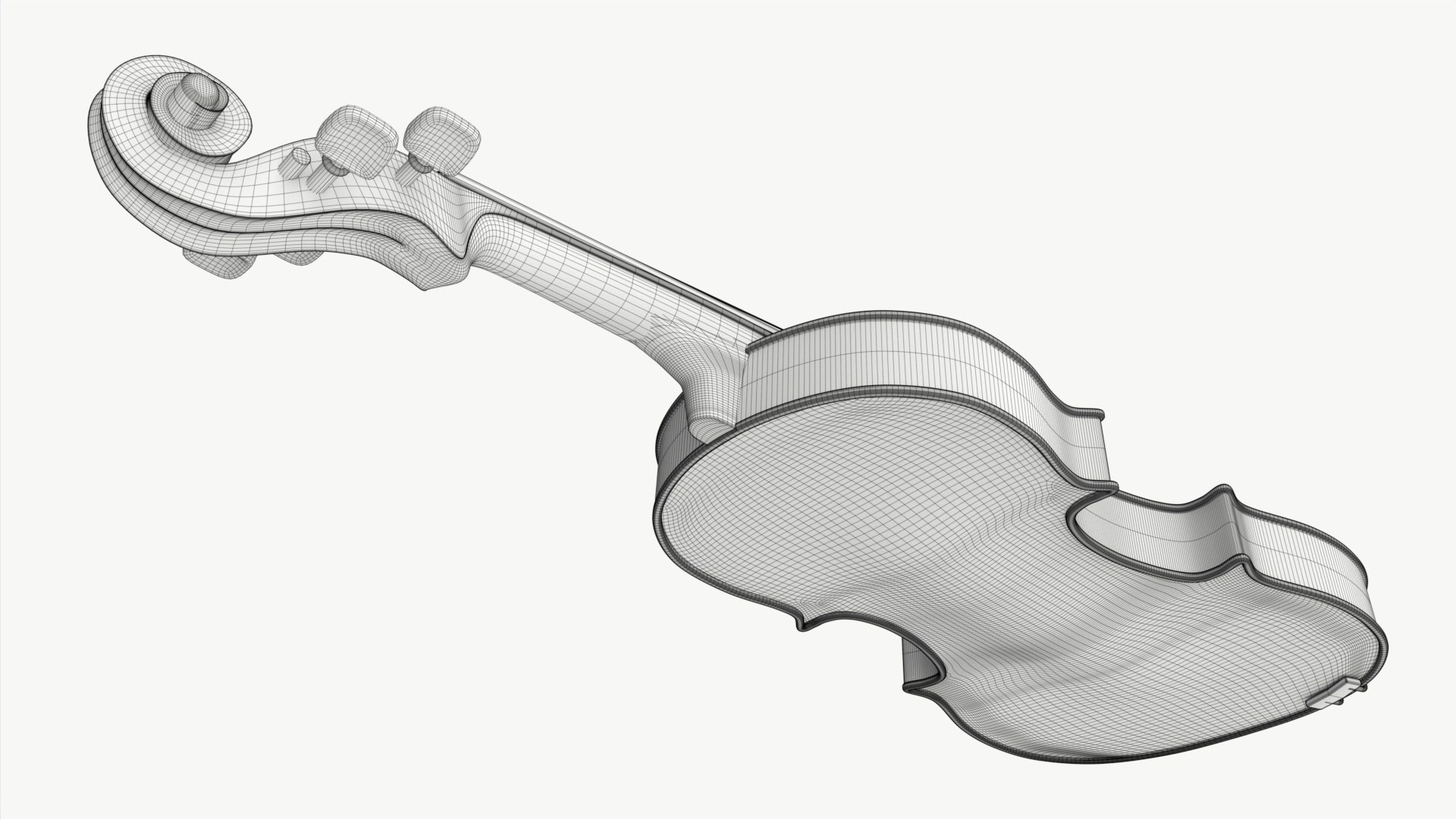 3D Classic Adult Violin Worn Model - TurboSquid 1934852
