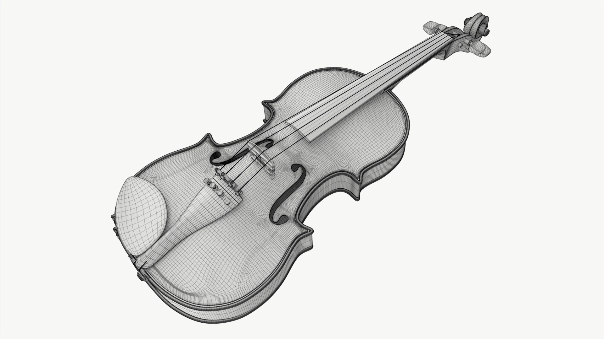3D Classic Adult Violin Worn Model - TurboSquid 1934852