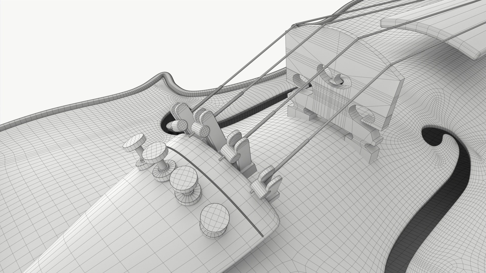 3D Classic Adult Violin Worn Model - TurboSquid 1934852