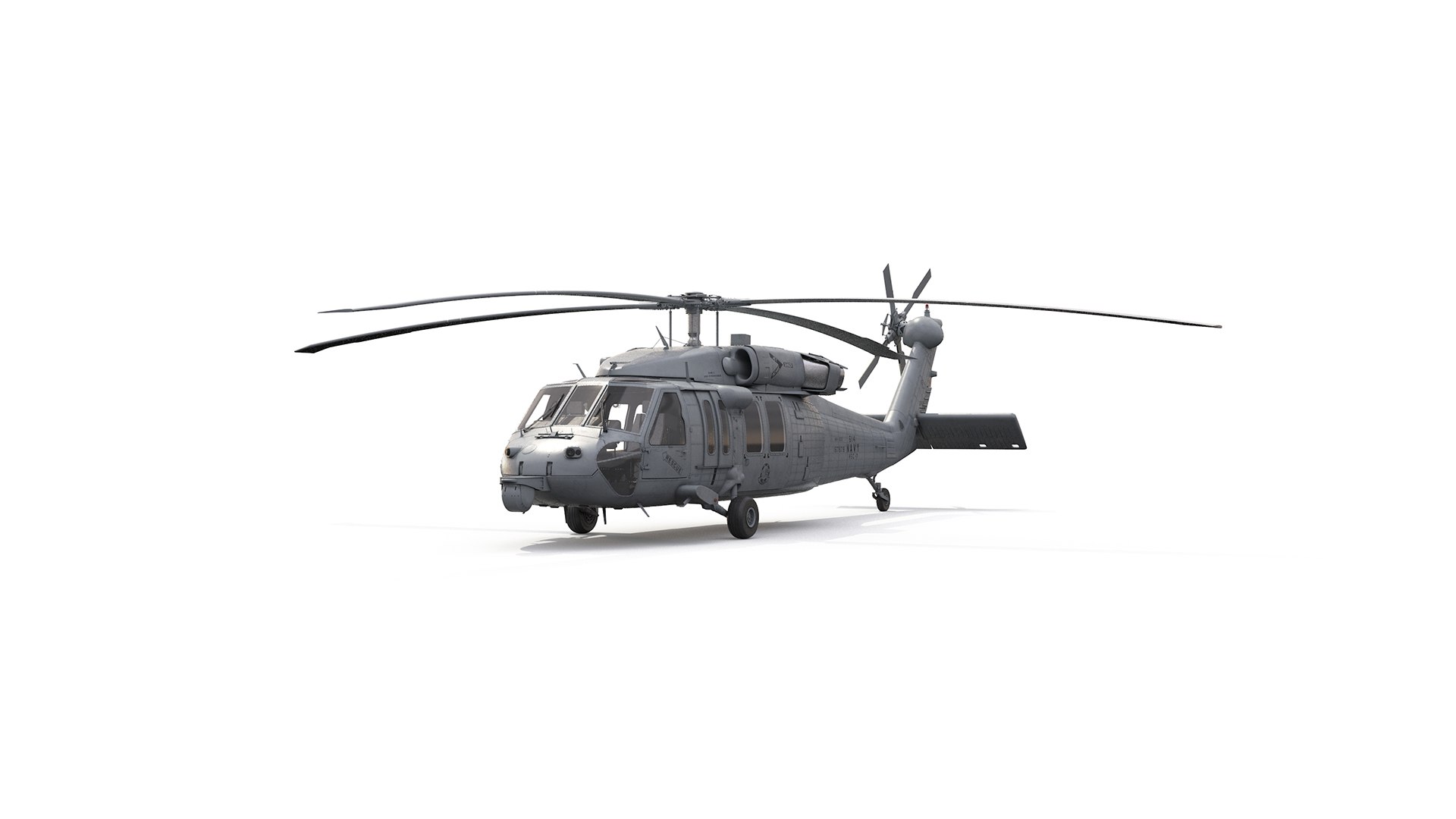 MH-60S With Cockpit 3D - TurboSquid 2238948