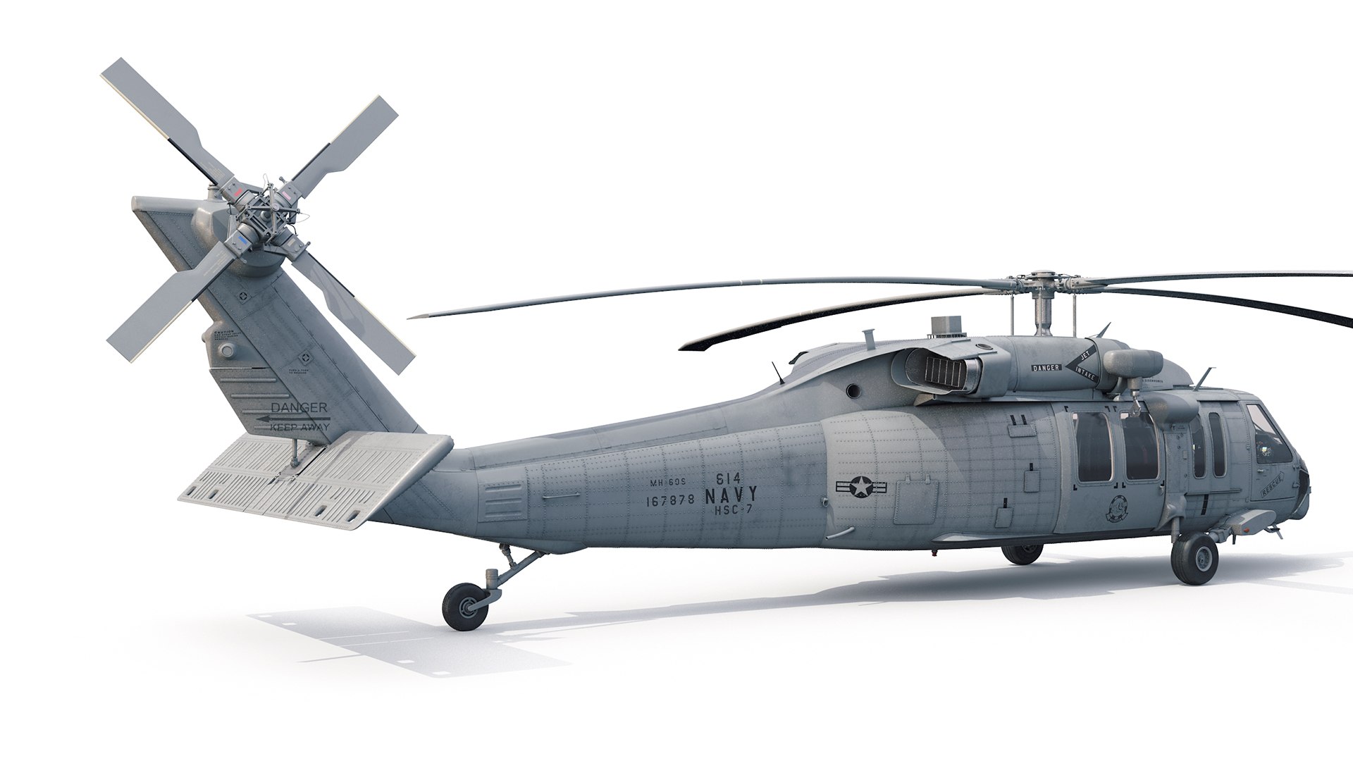 MH-60S With Cockpit 3D - TurboSquid 2238948