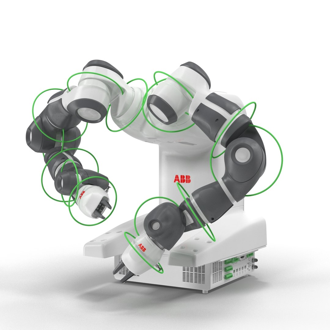 Max Abb Yumi Robot Rigged