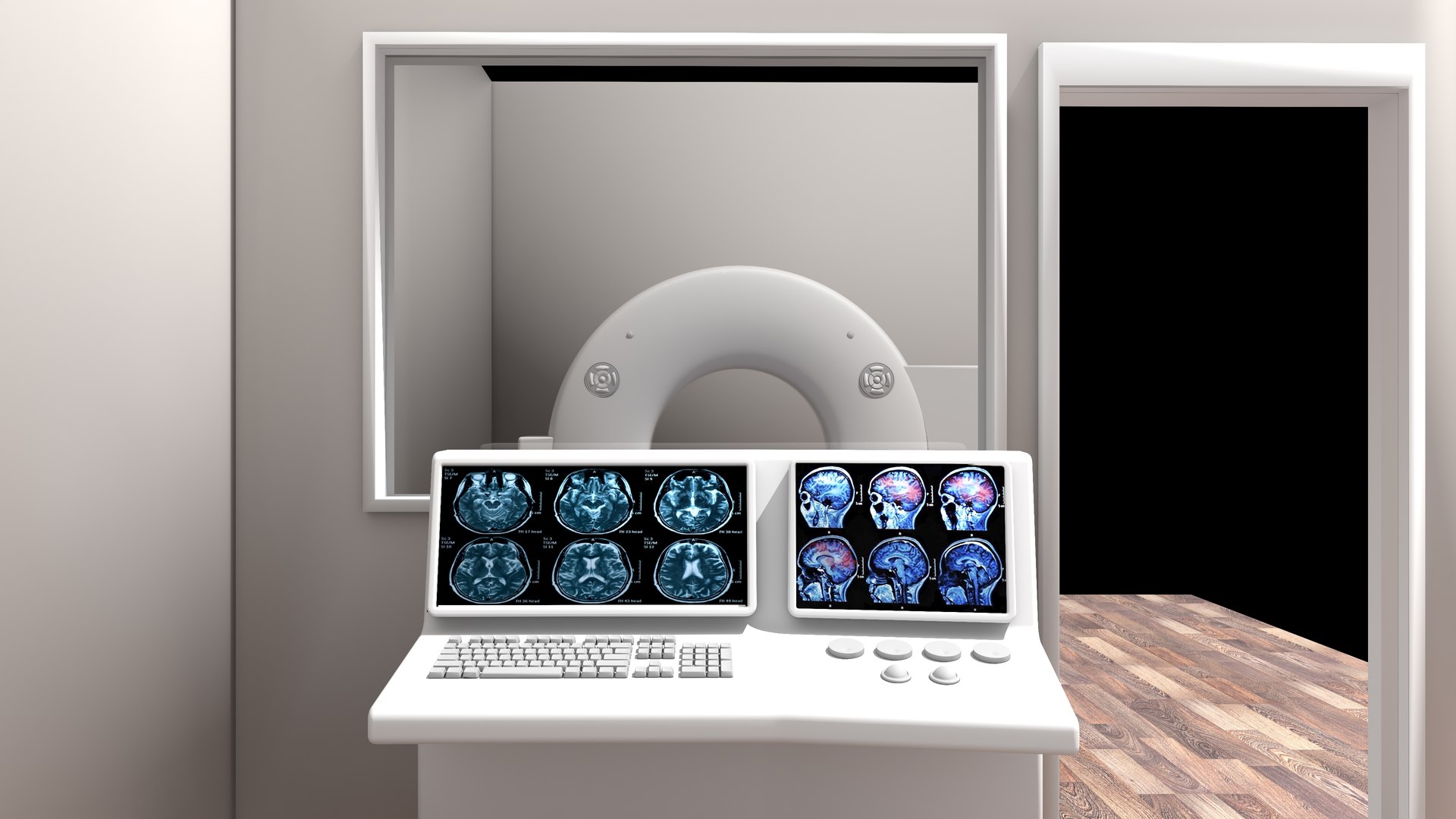 MRI Unit 3D Model - TurboSquid 1927172