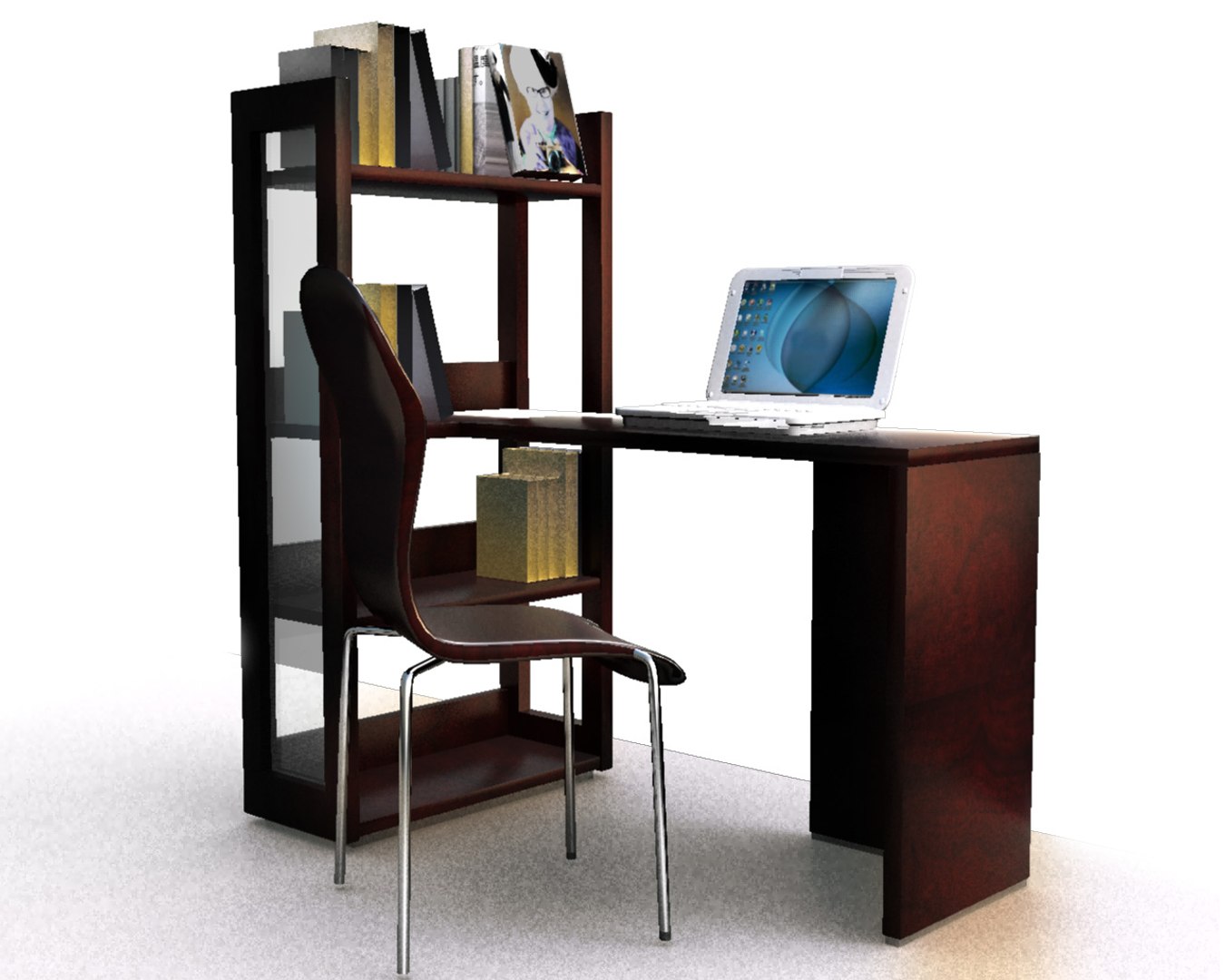 3d Computer Table Set 15