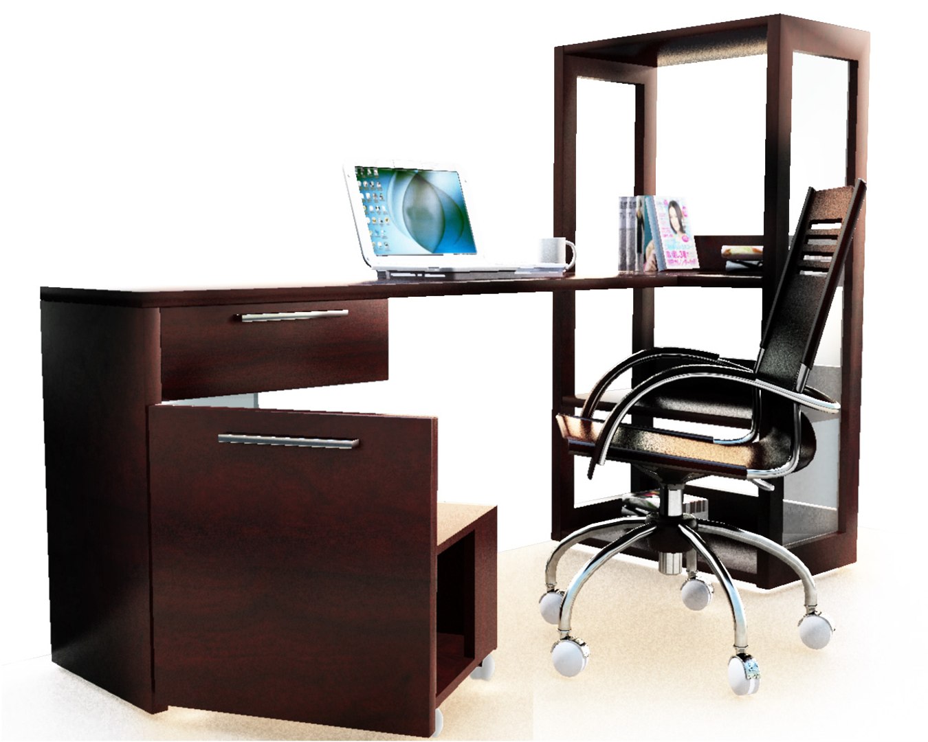 3d Computer Table Set 15