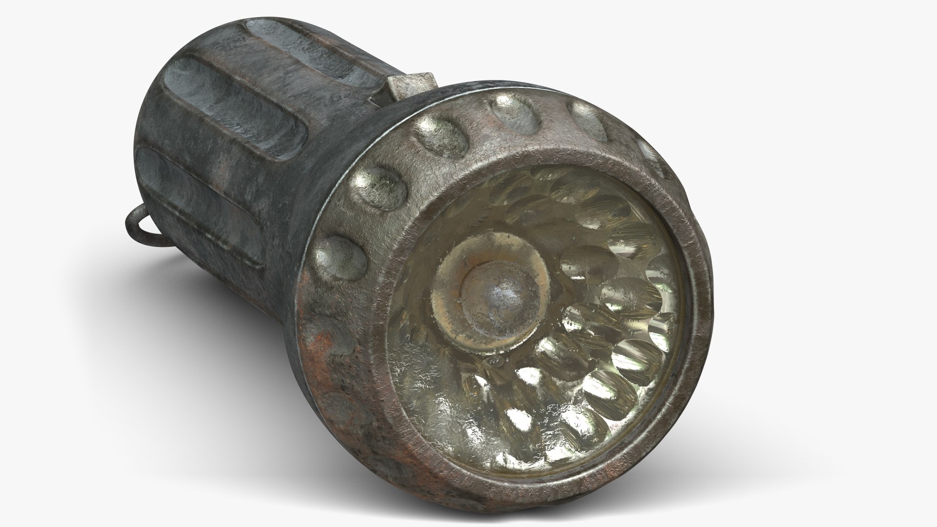 Flashlight Old Model - TurboSquid 1705340