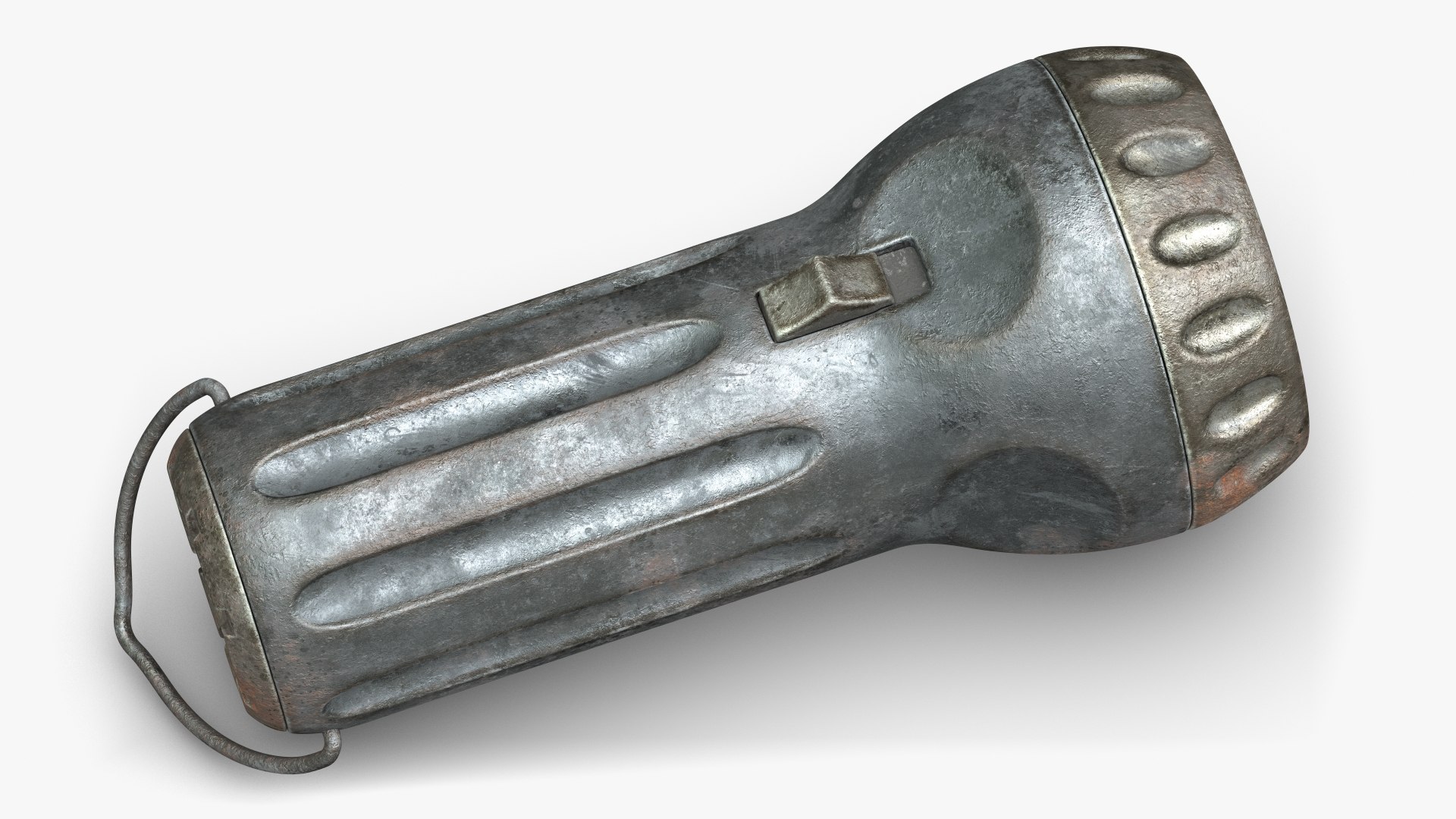 Flashlight Old Model - TurboSquid 1705340