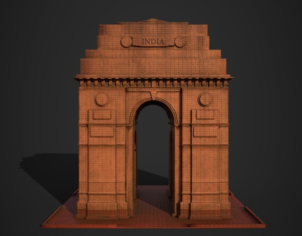 India Gate 3D - TurboSquid 1746205