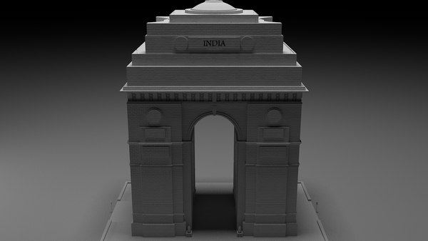 India Gate 3D - TurboSquid 1746205