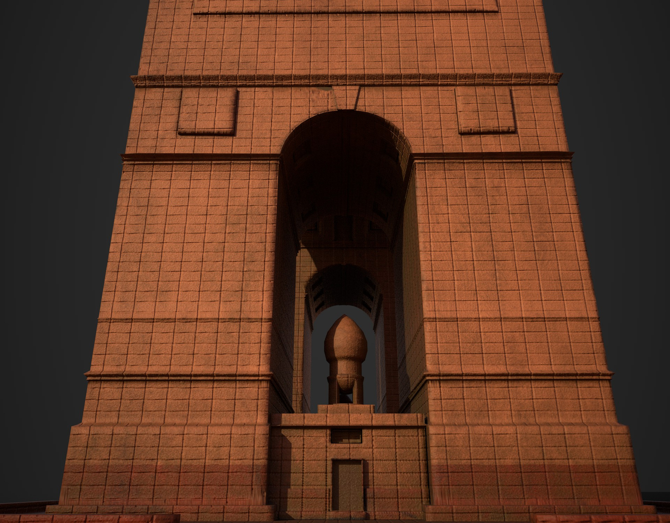 India Gate 3D - TurboSquid 1746205