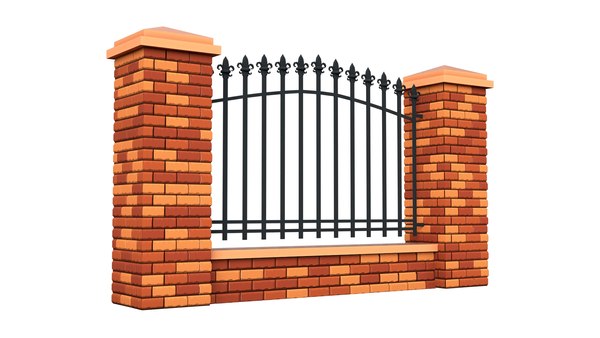 3D Cartoon Fence Collection - TurboSquid 1944575