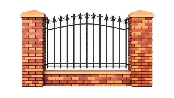 3D Cartoon Fence Collection - TurboSquid 1944575