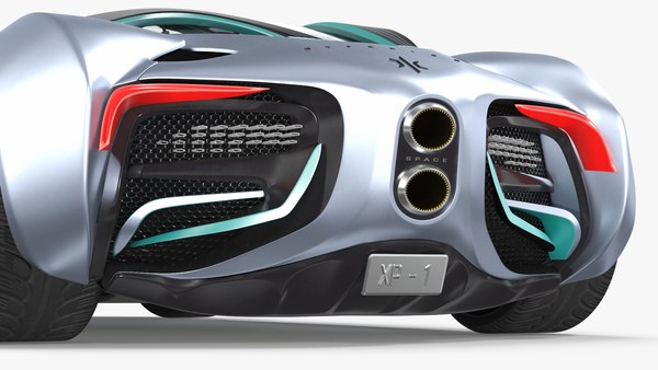 Hypercar Hyperion XP-1 리지드 3D 모델 - TurboSquid 2160861