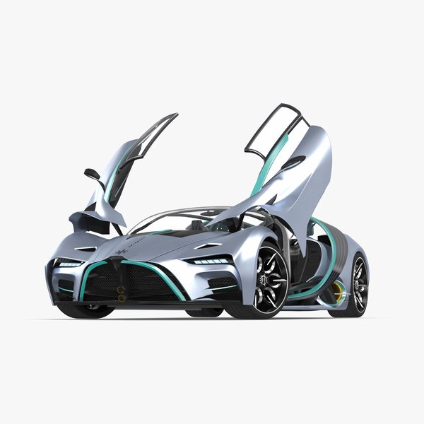 modelo 3d Hypercar Hyperion XP-1 aparejado - TurboSquid 2160861