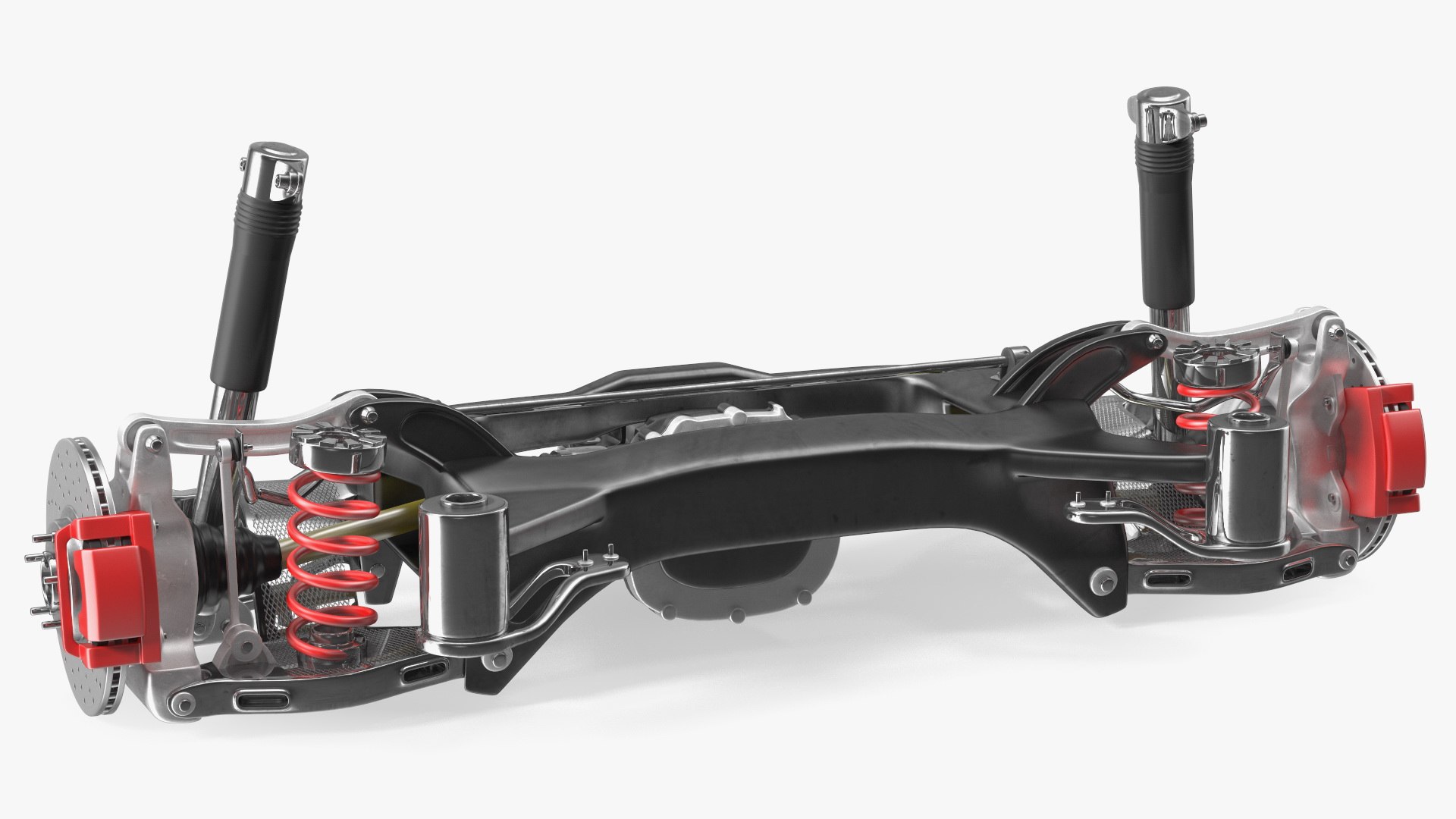 3D Car Front Suspension Assembly Model - TurboSquid 2201843