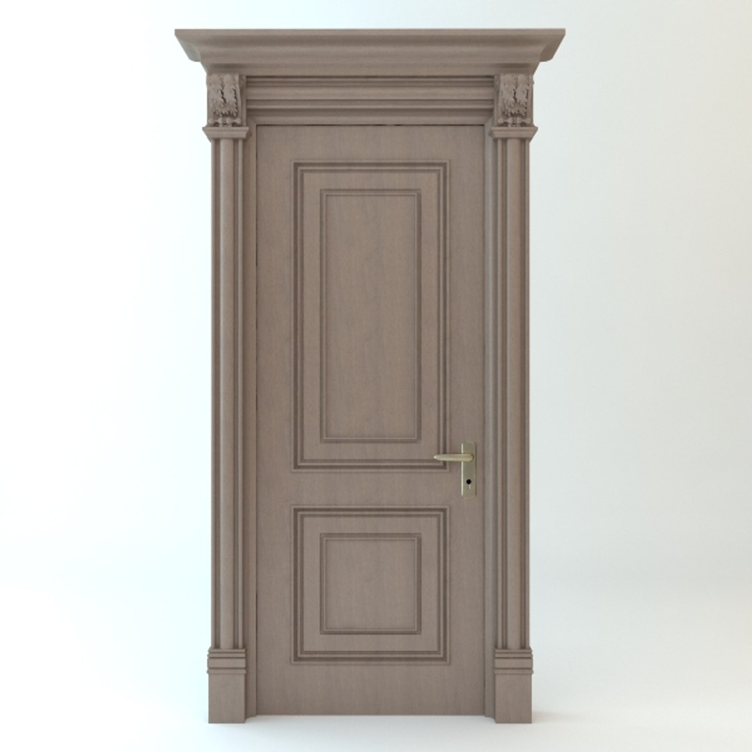 3d Model Door Details