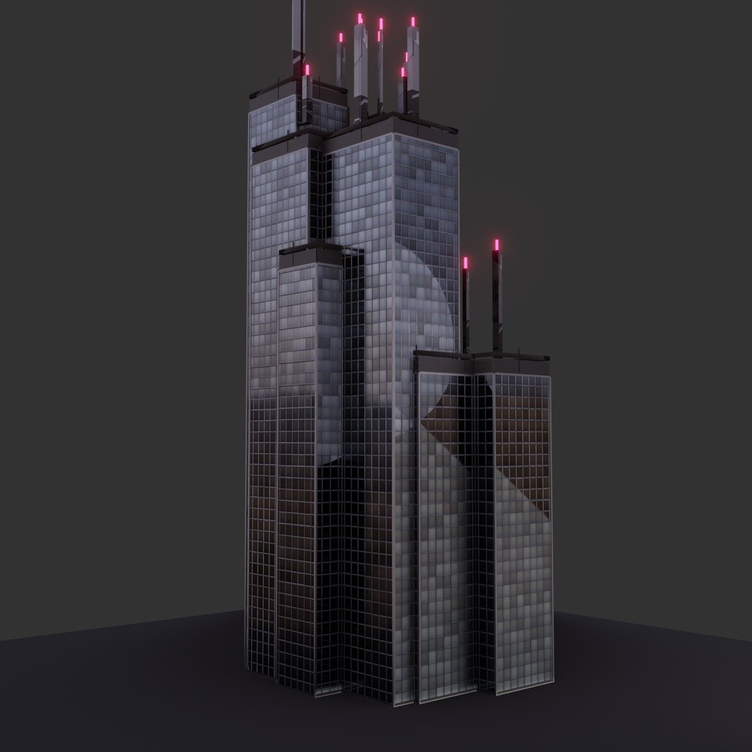Blender Procedural CyberPunk Building Generator Low-poly 3D Model 3D Model - TurboSquid 2118529