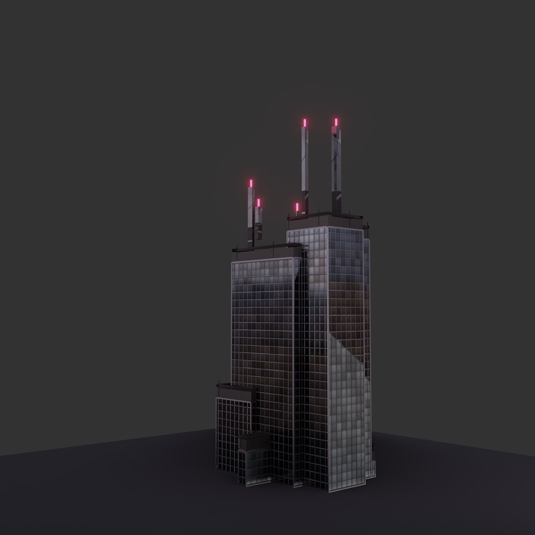 Blender Procedural CyberPunk Building Generator Low-poly 3D Model 3D Model - TurboSquid 2118529