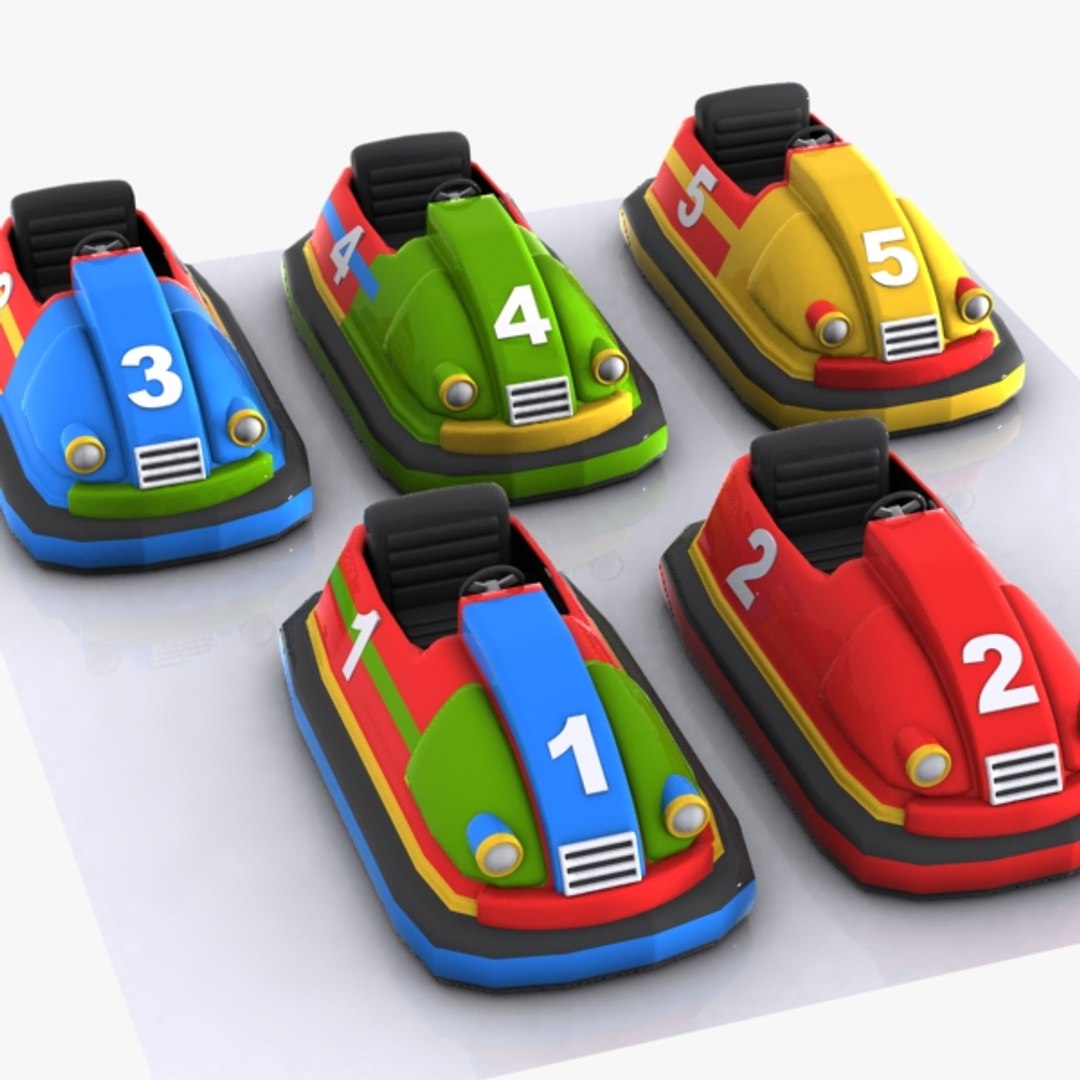 Cartoon Bumper Car Max