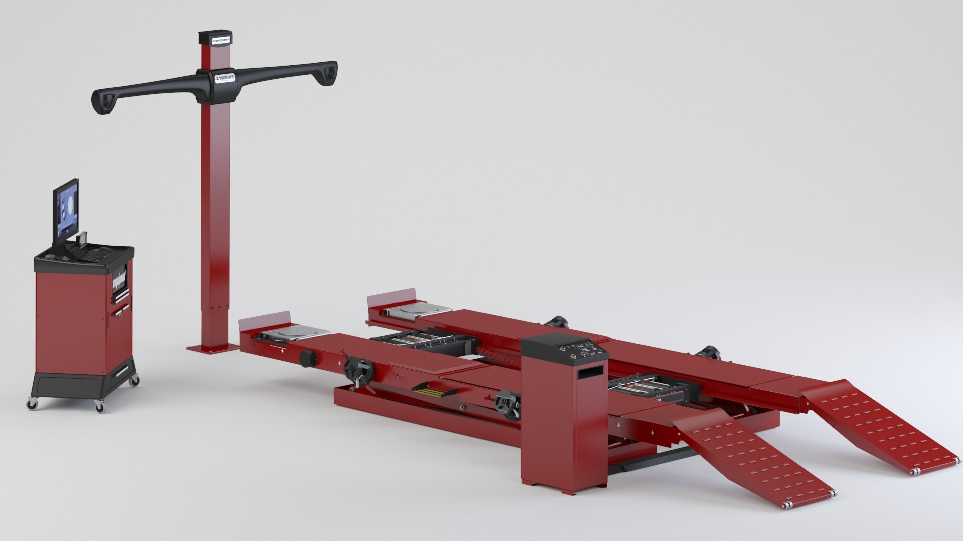 Alignment Systems With Car Lift 3D Model - TurboSquid 2113093