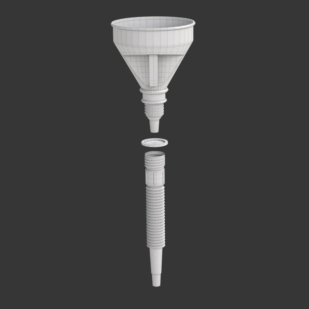 Fuel Funnel 3D - TurboSquid 2252561