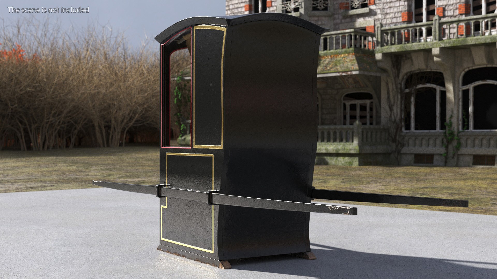 3D Turkish Palanquin - TurboSquid 2131862