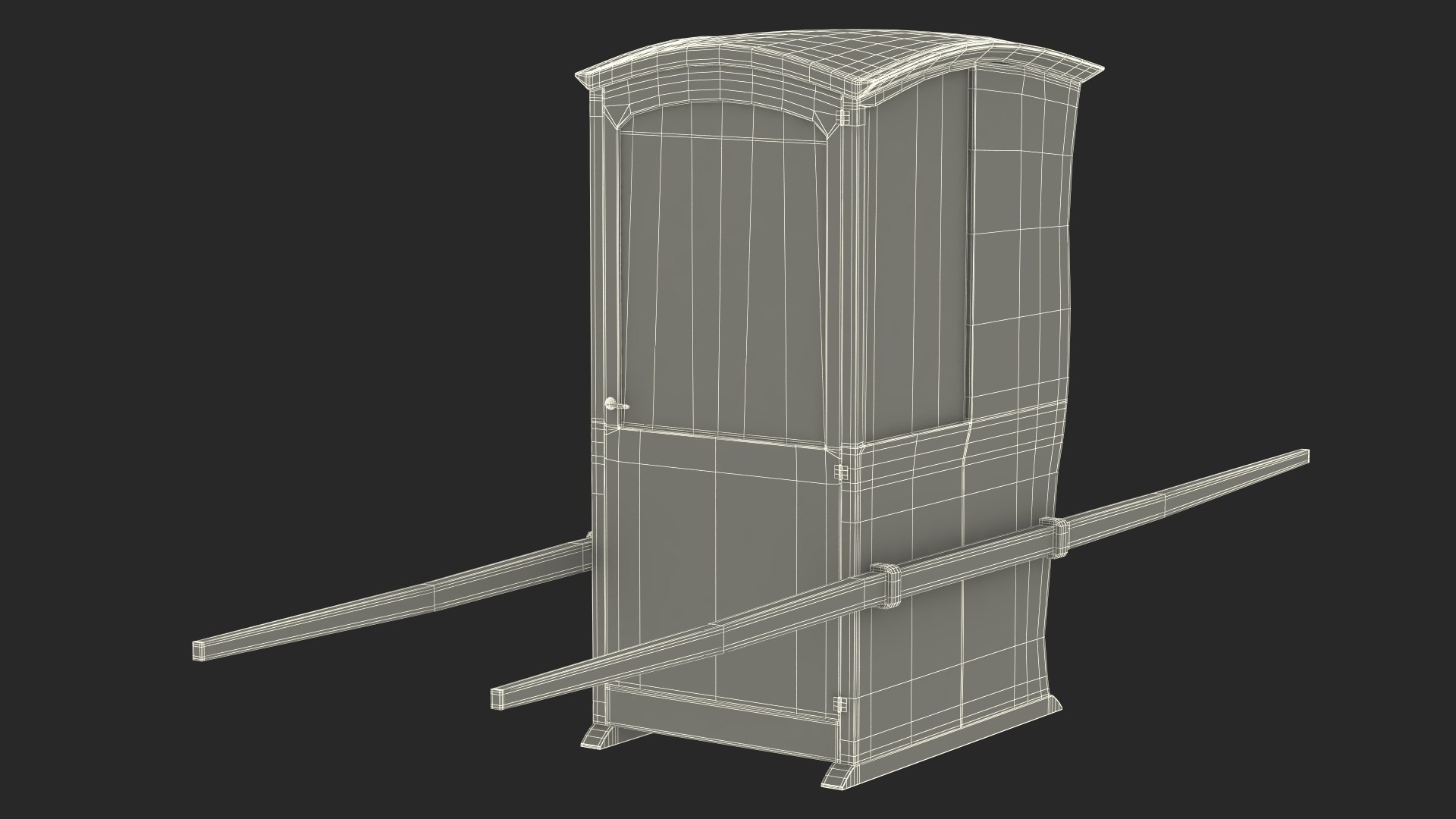 3D Turkish Palanquin - TurboSquid 2131862