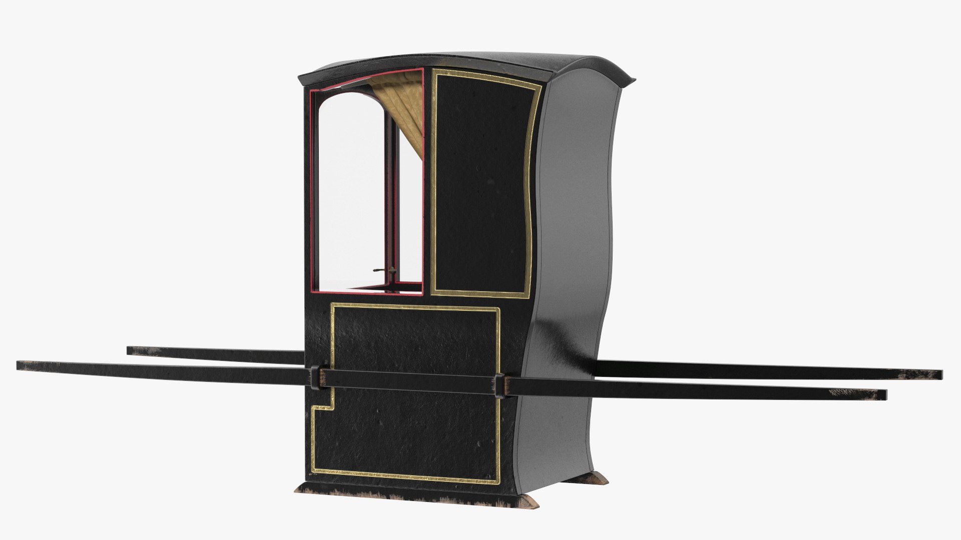 3D Turkish Palanquin - TurboSquid 2131862