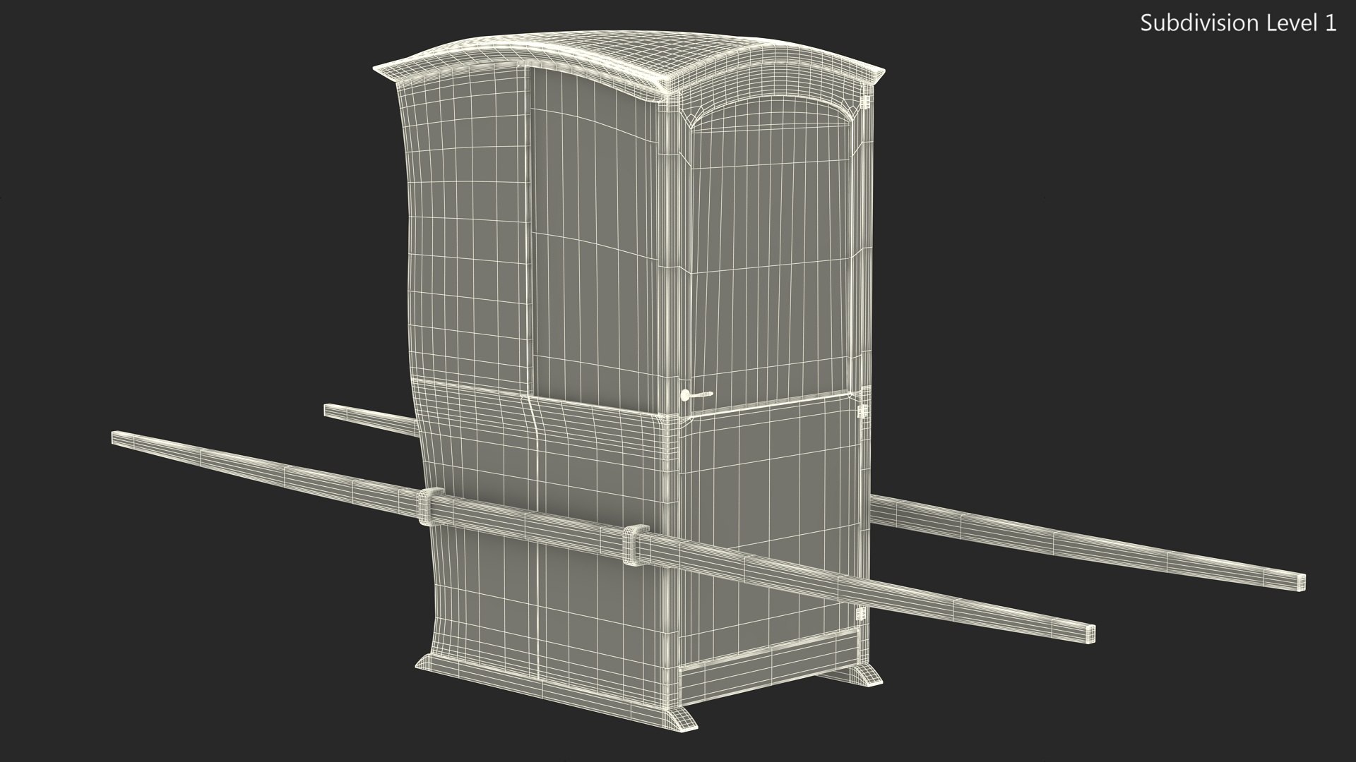 3D Turkish Palanquin - TurboSquid 2131862