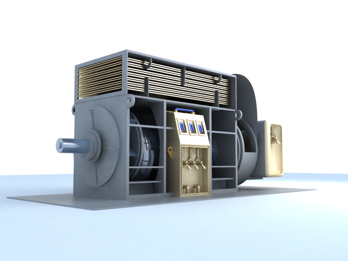 industry machine v1 3d model