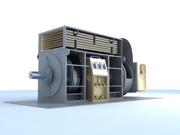 industry machine v1 3d model