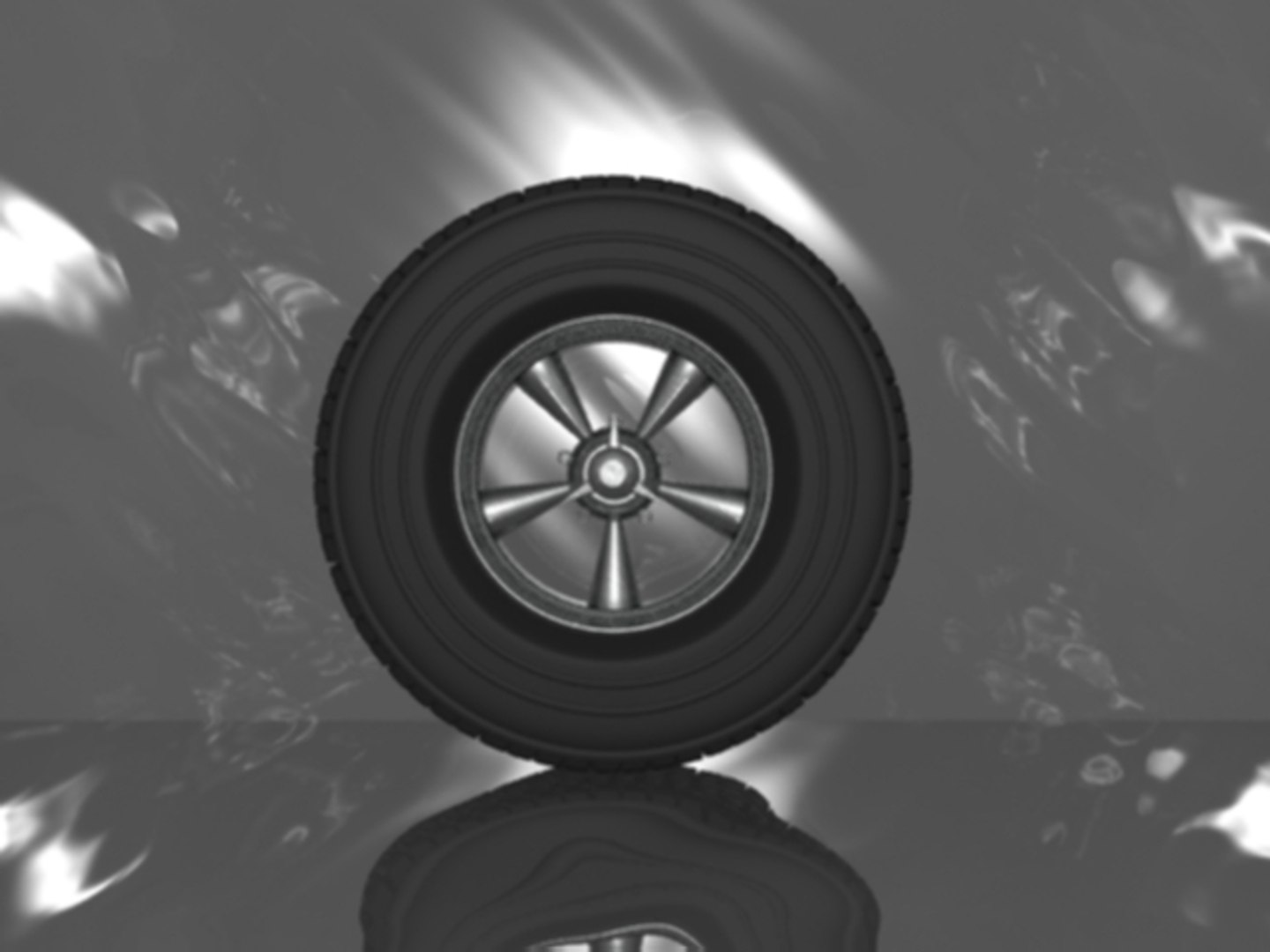 3d tire rim