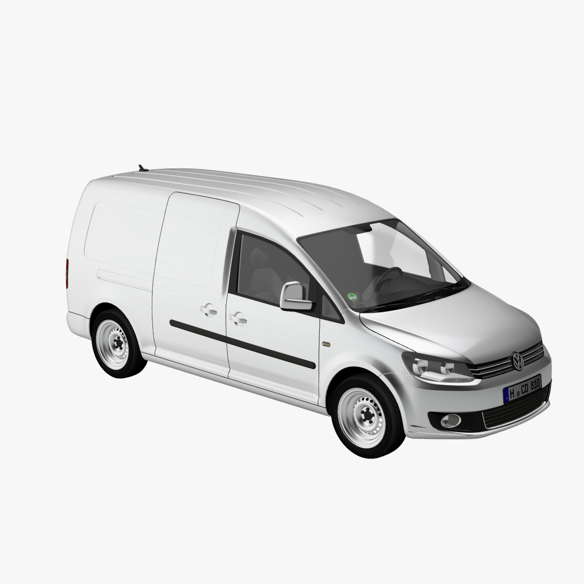 3d model caddy maxi delivery van