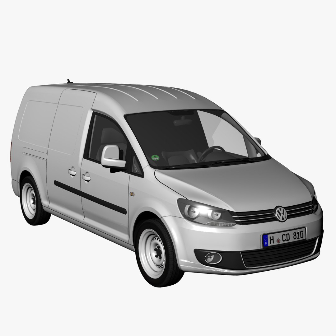 3d Model Caddy Maxi Delivery Van