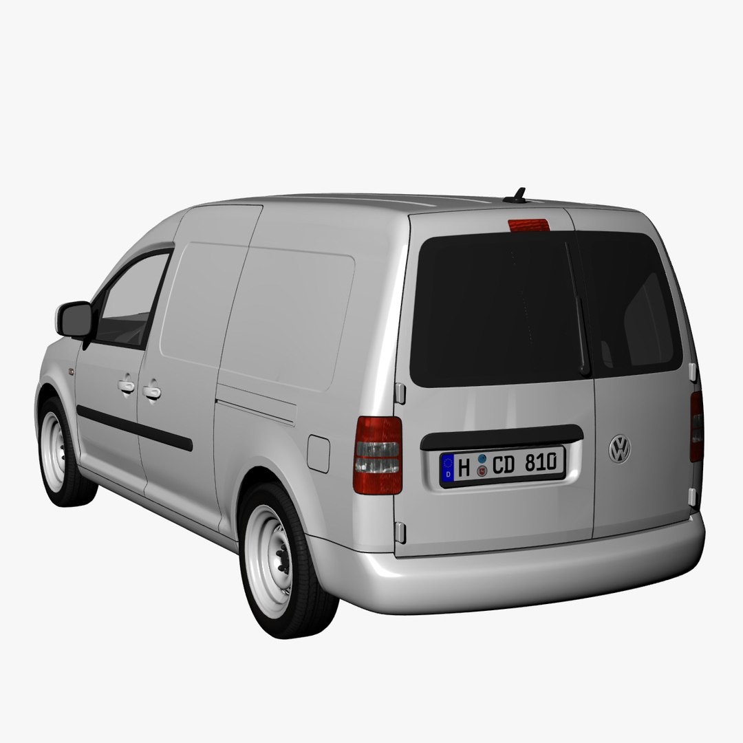 3d Model Caddy Maxi Delivery Van