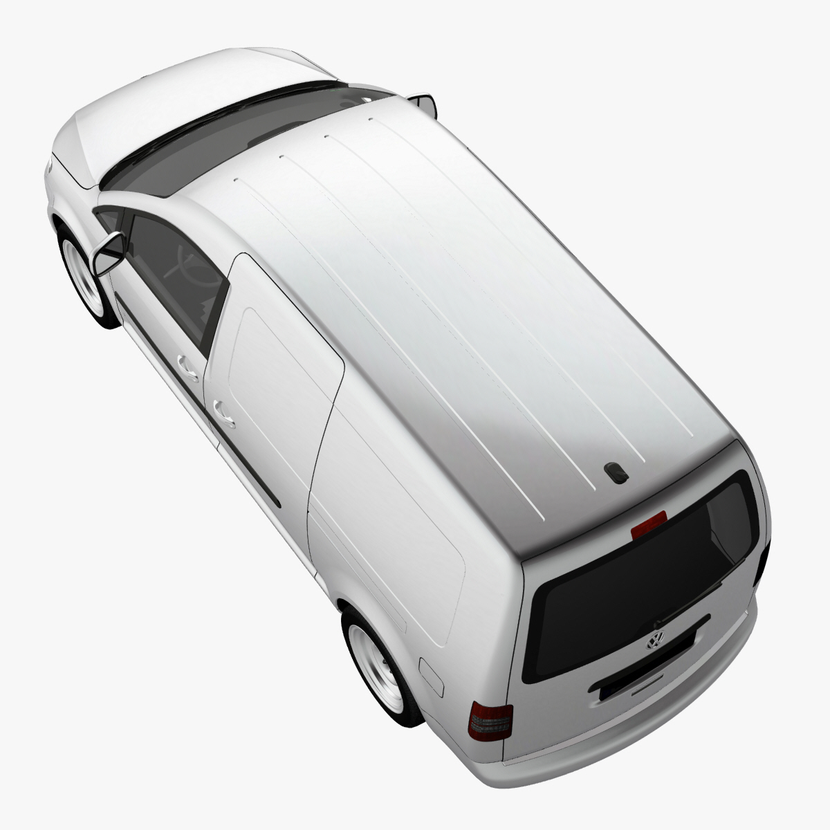3d model caddy maxi delivery van