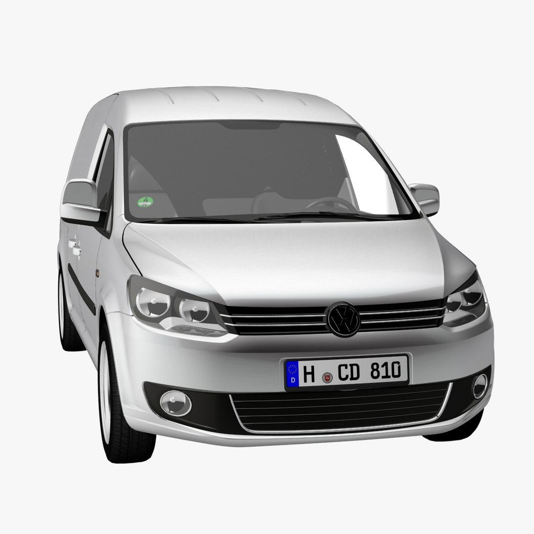 3d Model Caddy Maxi Delivery Van