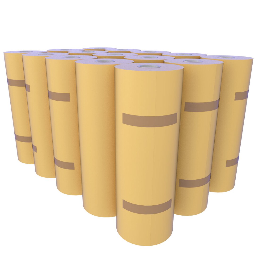 Paper Roll 5 3D Model - TurboSquid 2096893