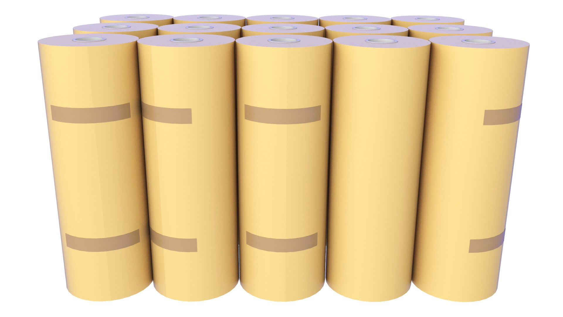 Paper Roll 5 3D Model - TurboSquid 2096893
