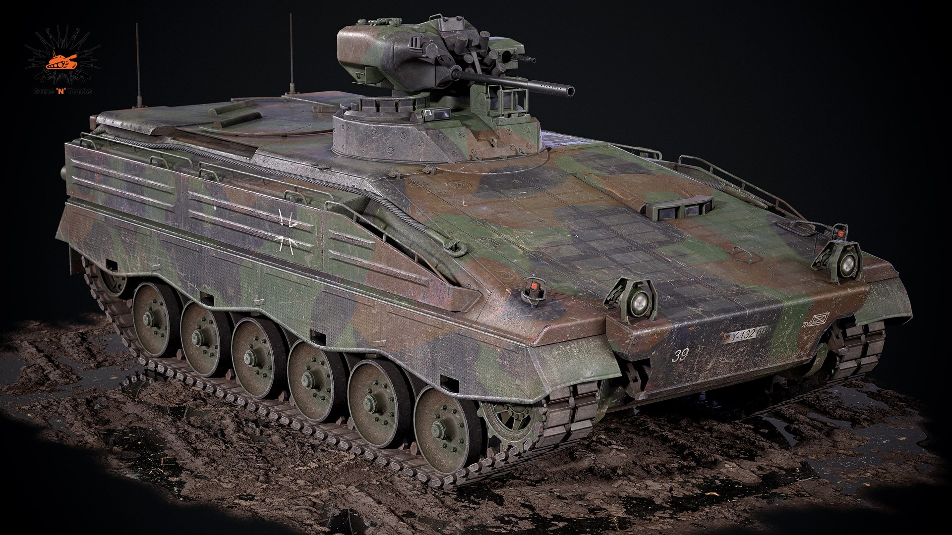 Marder 1a3 Model - TurboSquid 2186297