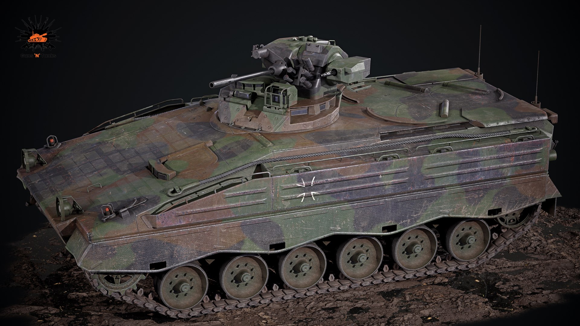 Marder 1a3 Model - TurboSquid 2186297
