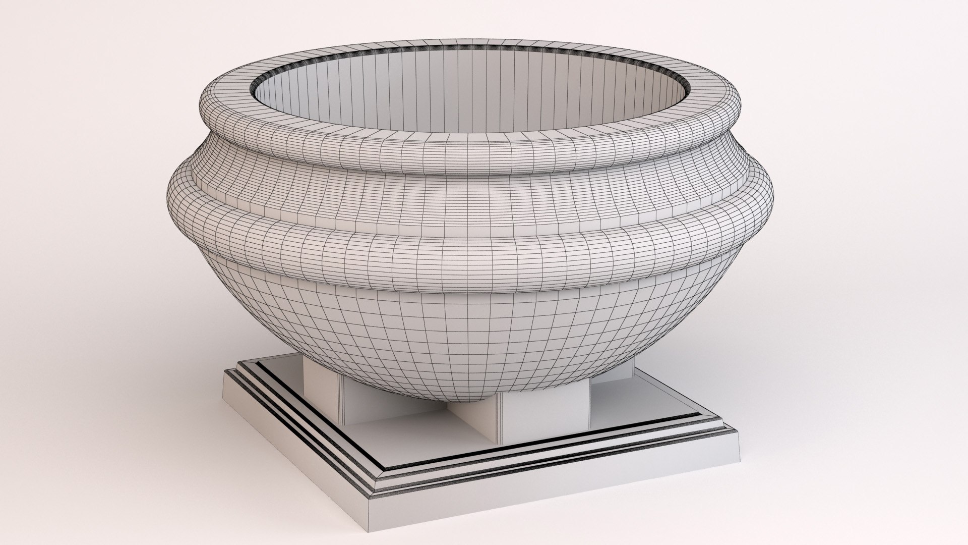 Decorative pot 3D - TurboSquid 1464812