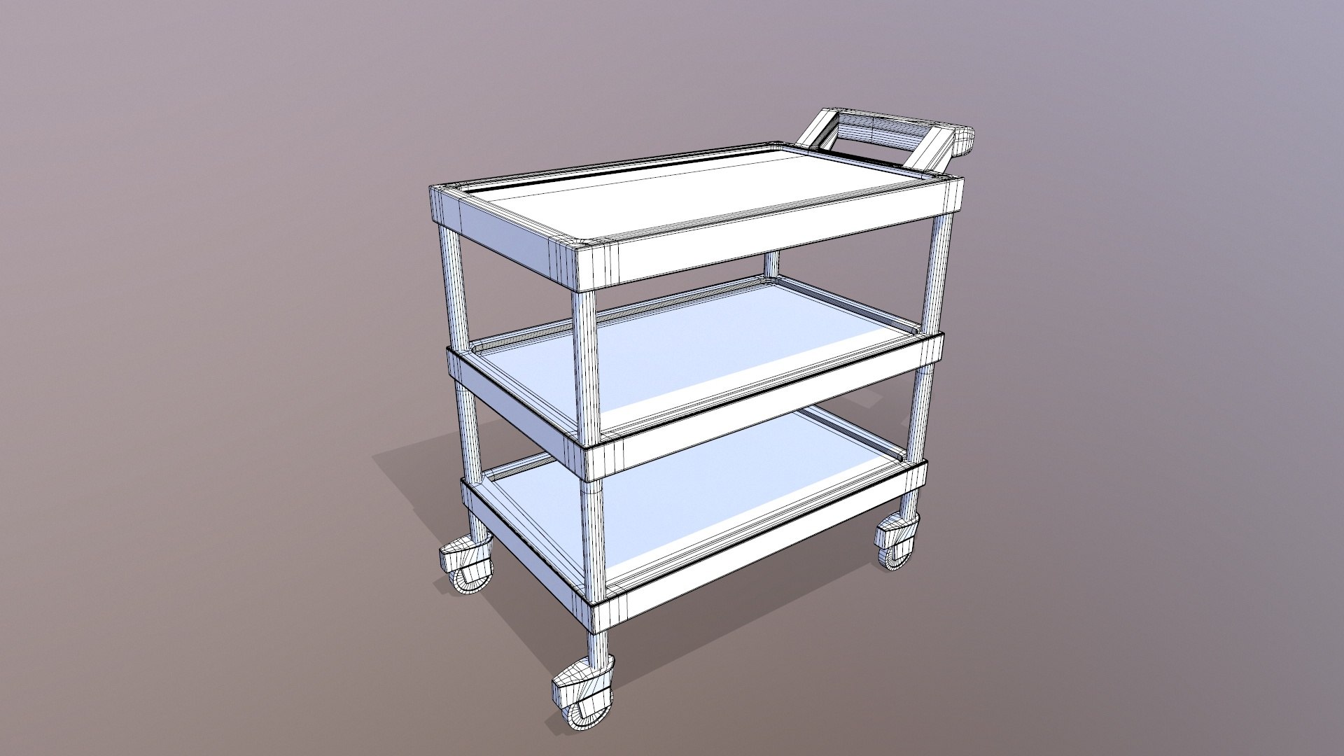3D Model Tools Trolley - TurboSquid 2318175