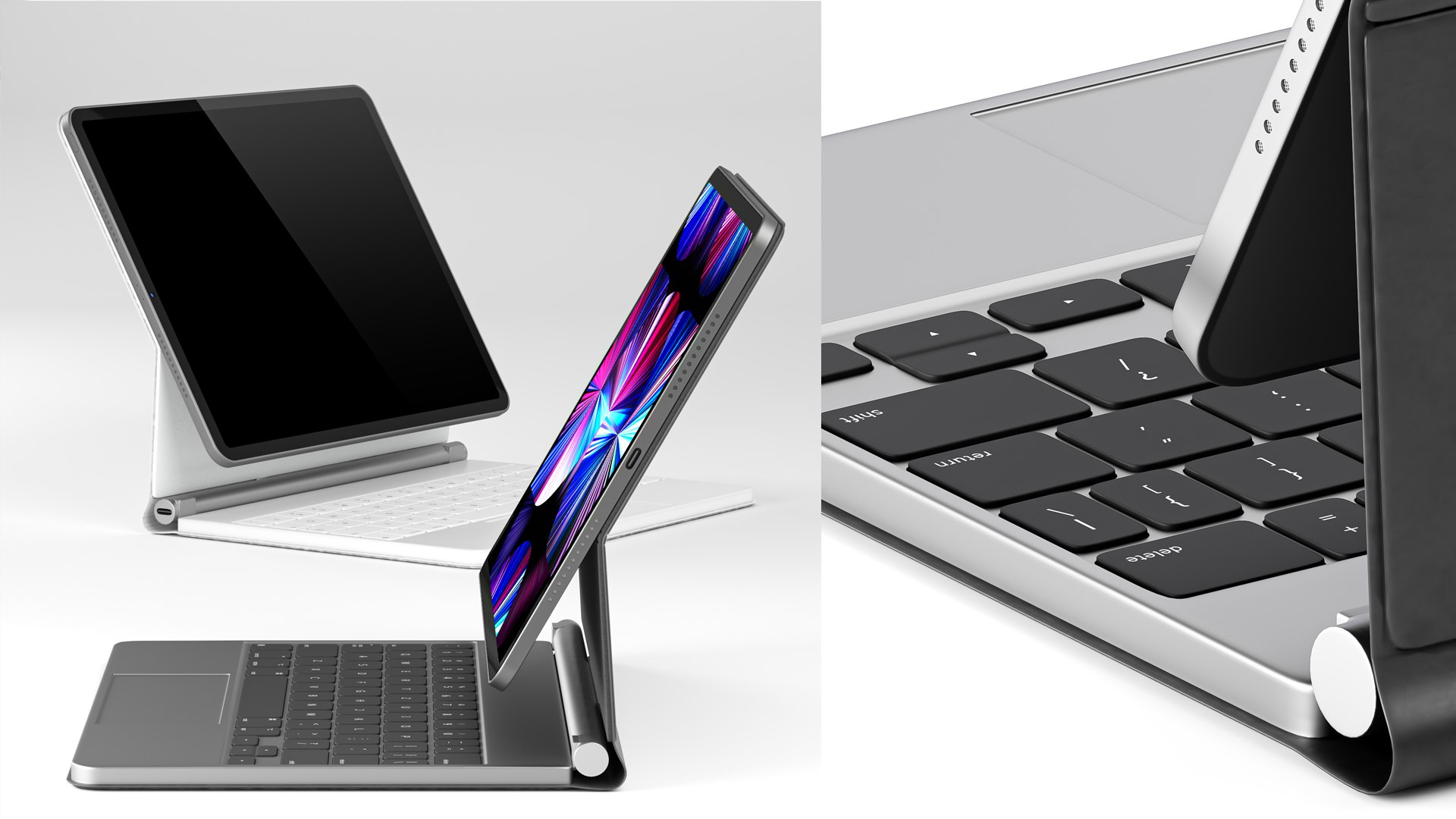 Apple iPad Pro Set 3D model - TurboSquid 2070319