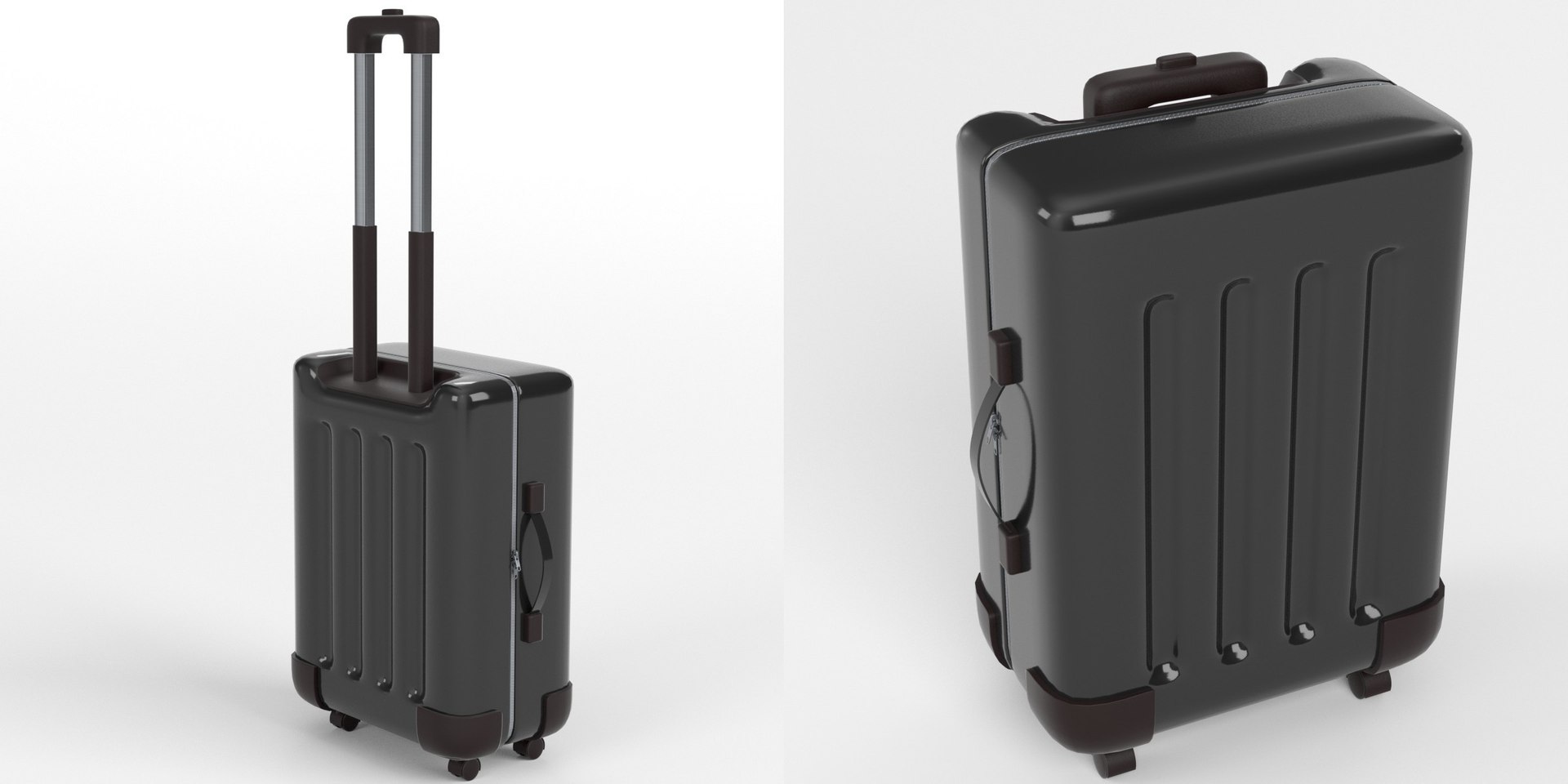 3D Travel Suitcase Model - TurboSquid 1752983