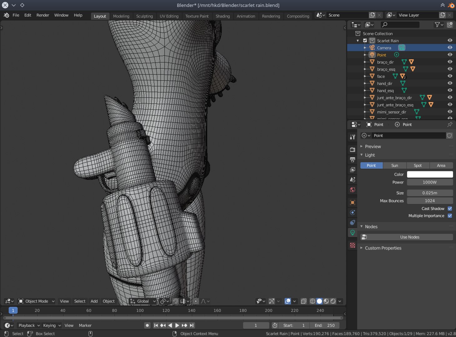 Character Rain 3D Model - TurboSquid 1433763