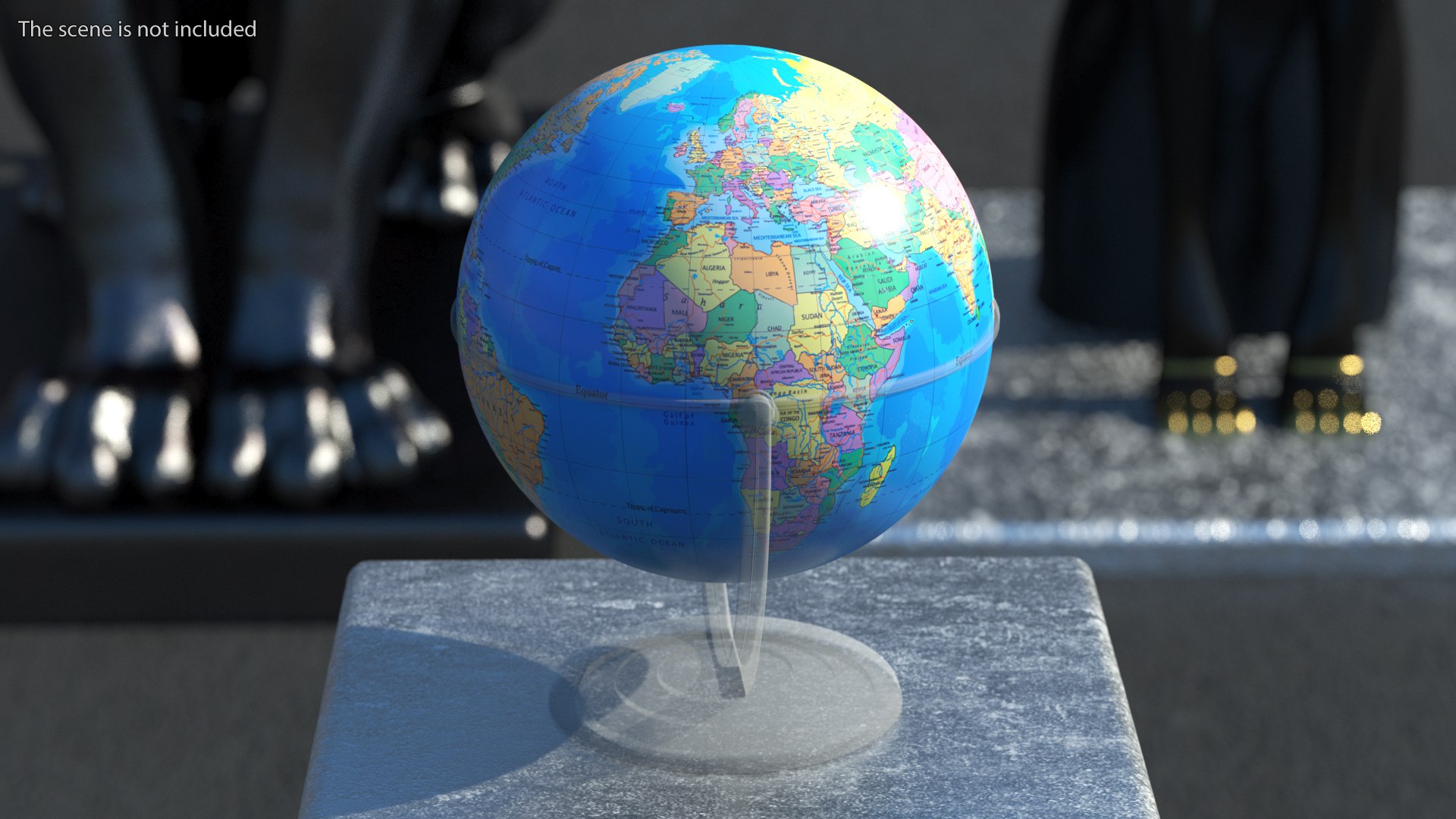 3D Political World Globe Model - TurboSquid 1879483