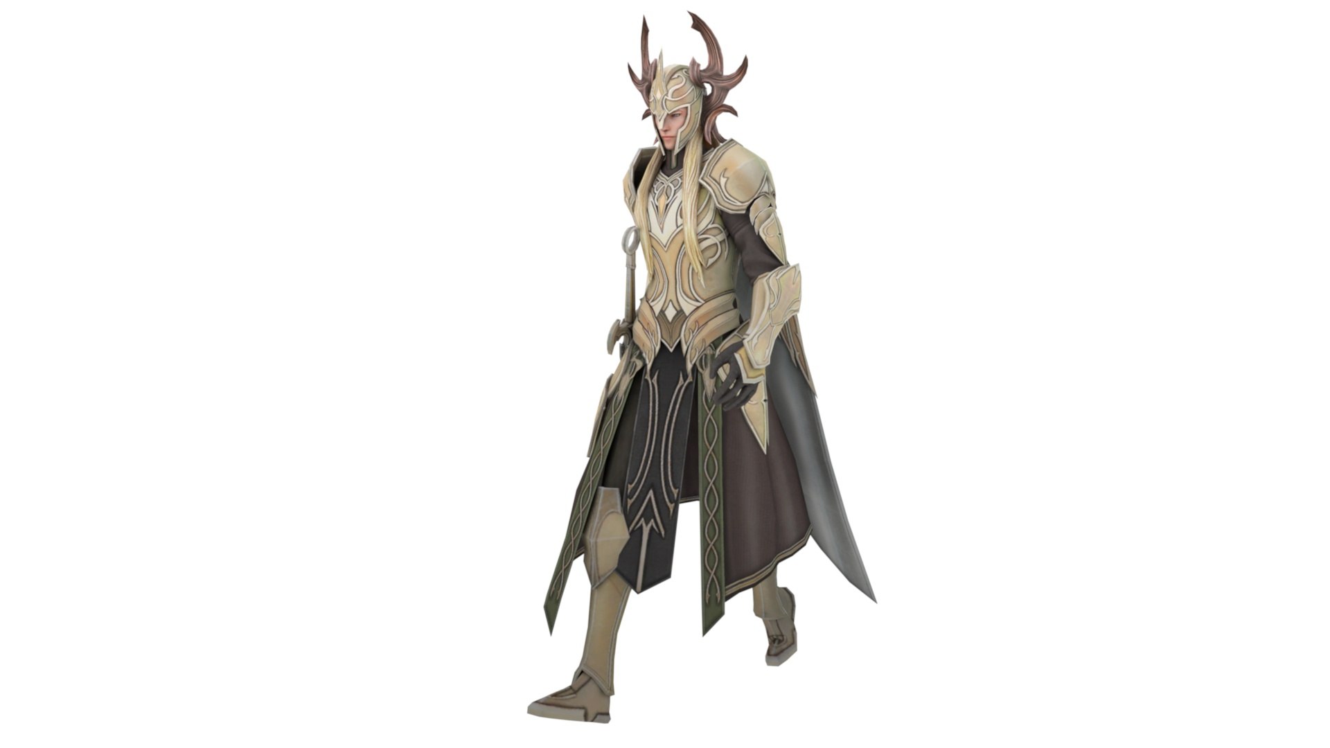 3D 3D Templar Knight - TurboSquid 1968831